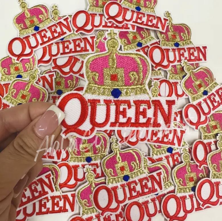Queen Crown Patch – Attachments & Sage