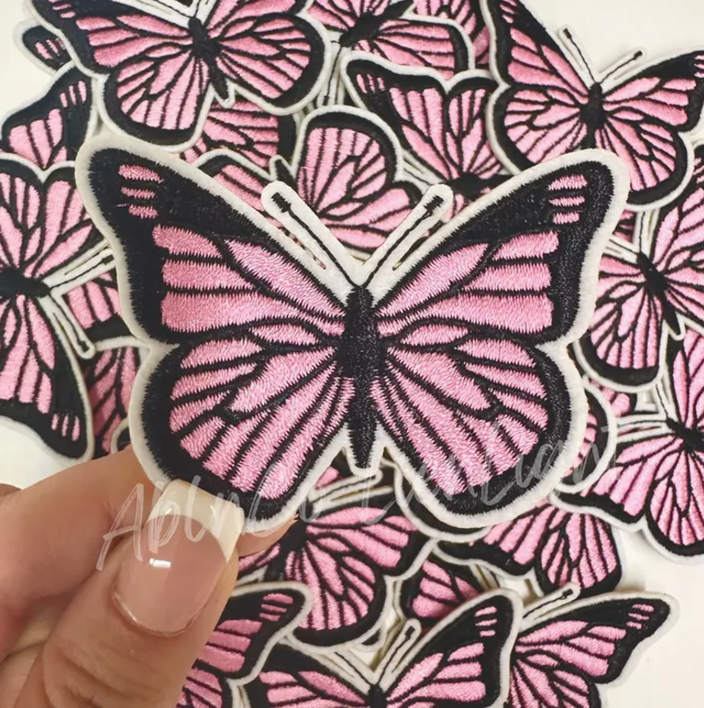 Pink Butterfly Patch – Attachments & Sage