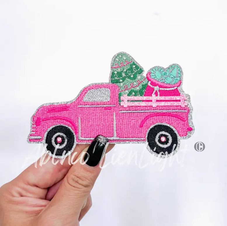 Christmas Truck Patch – Attachments & Sage