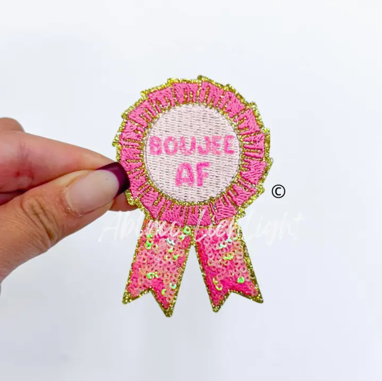 Snarky Ribbon Patch – Attachments & Sage