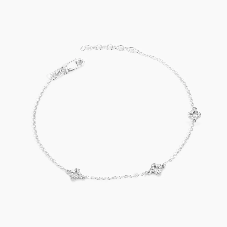 Diamond Station Chain Bracelet – Attachments & Sage