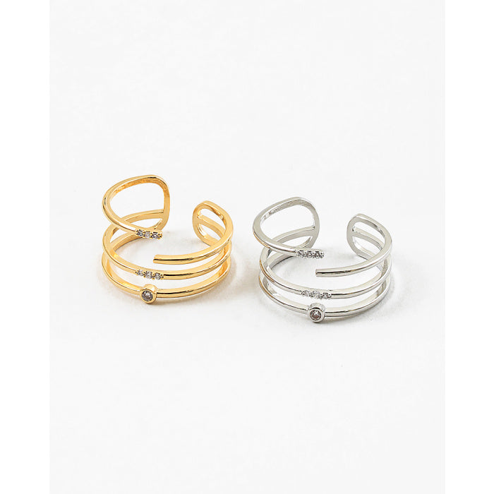 CZ 3 Layer Ring – Attachments & Sage