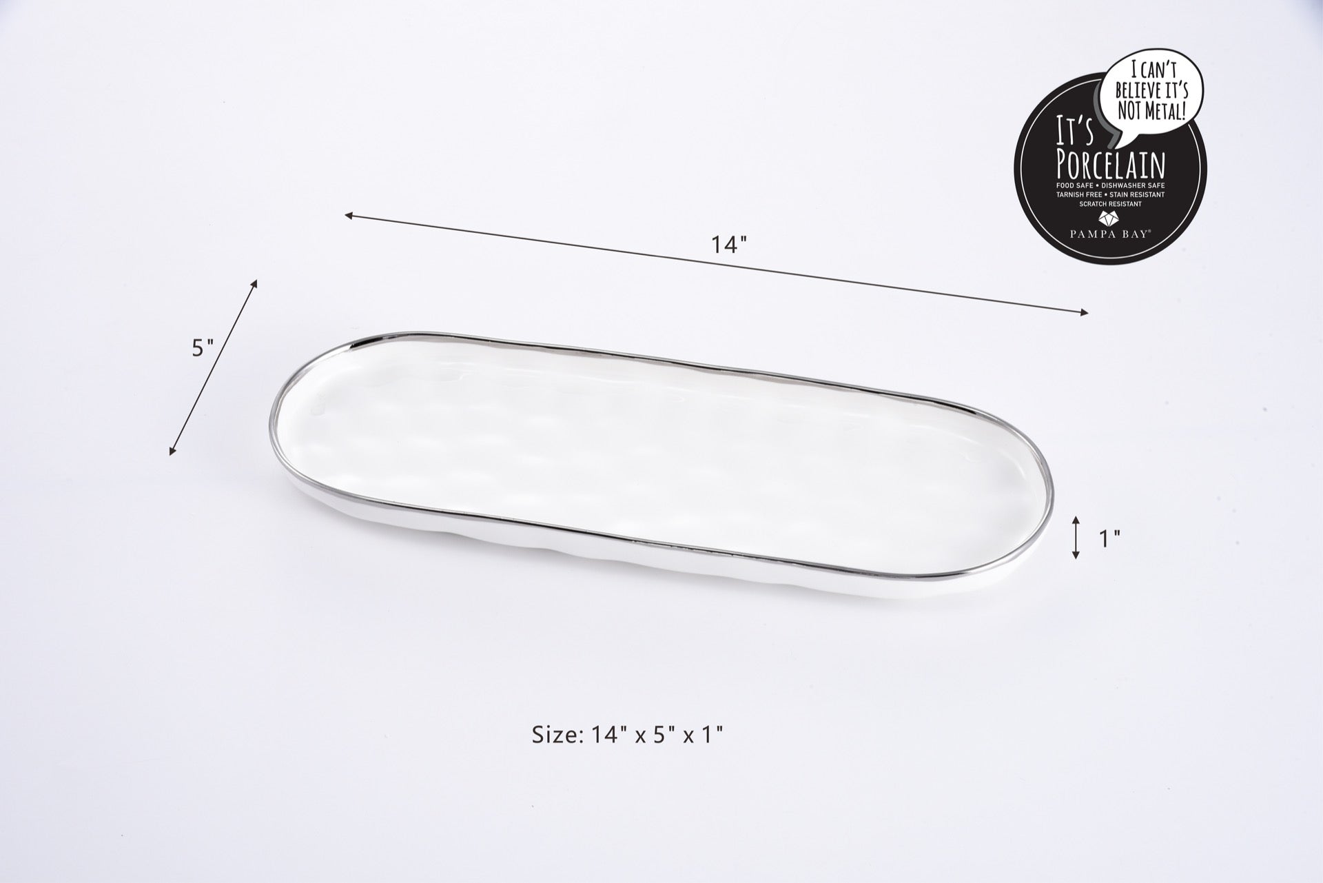 Medium Oval Tray – Attachments & Sage
