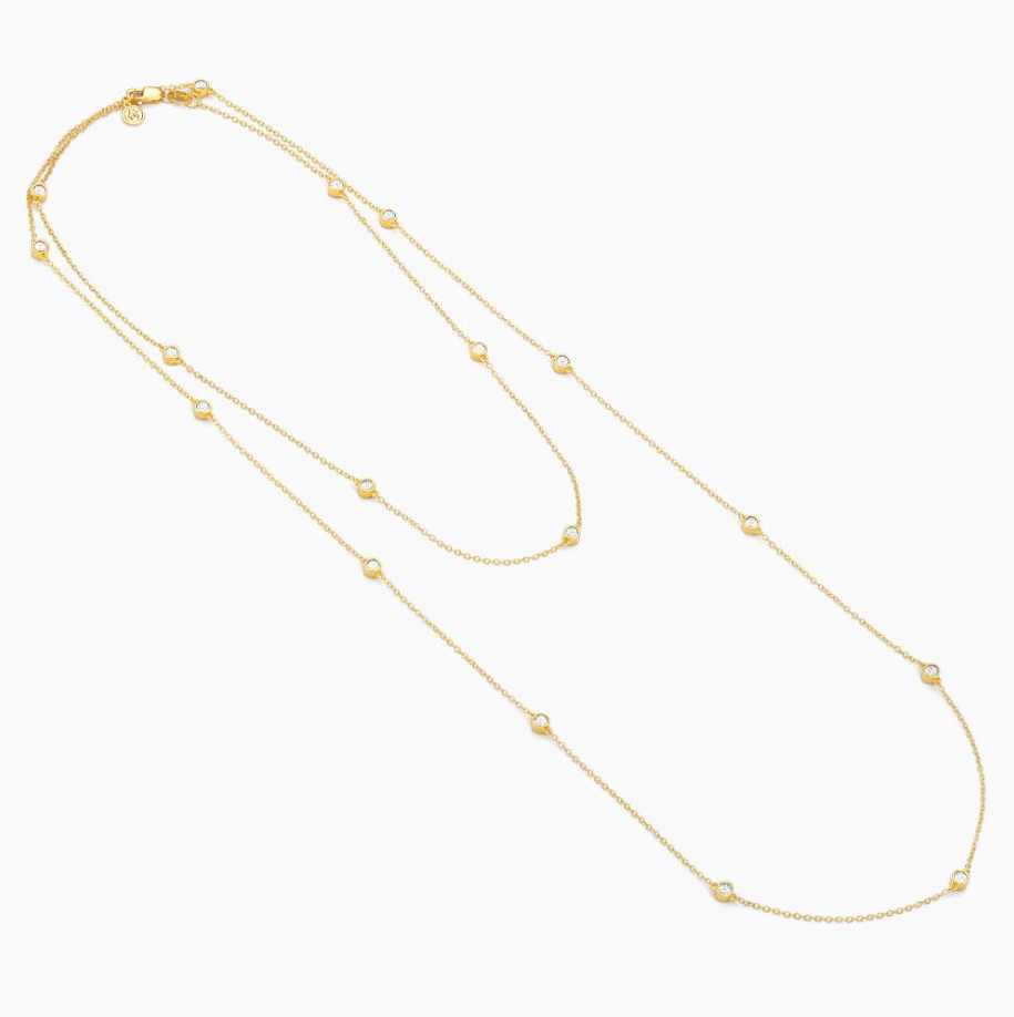 Dot To Dot Chain Necklace – Attachments & Sage
