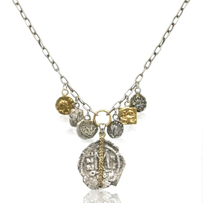 Vintage Mini Allure Charm Necklace – Attachments & Sage