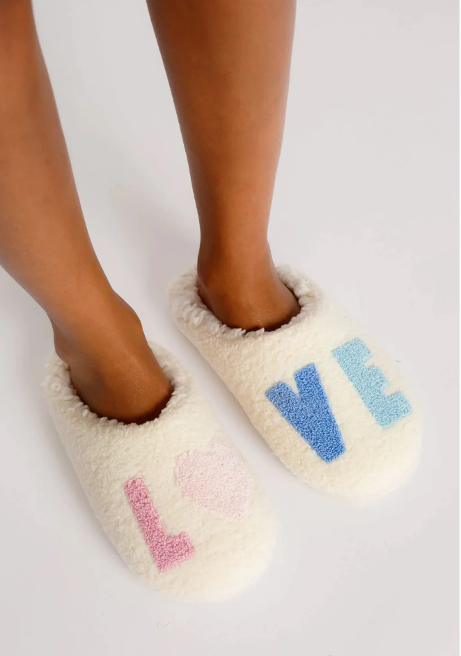 Cozy Love Slippers – Attachments & Sage